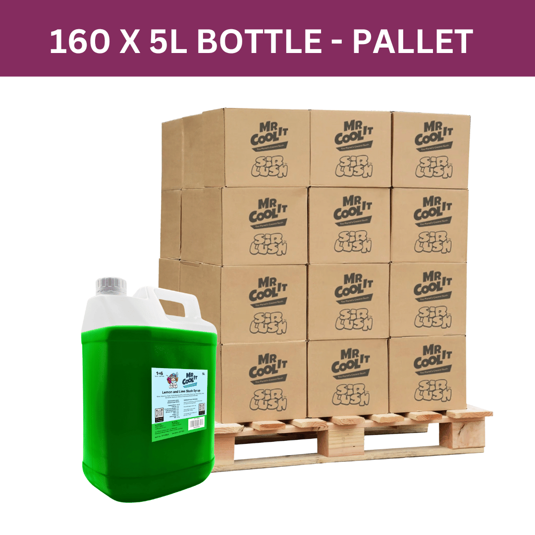 Pallet of Lemon & Lime Slush Syrup - £9.75 per 5L